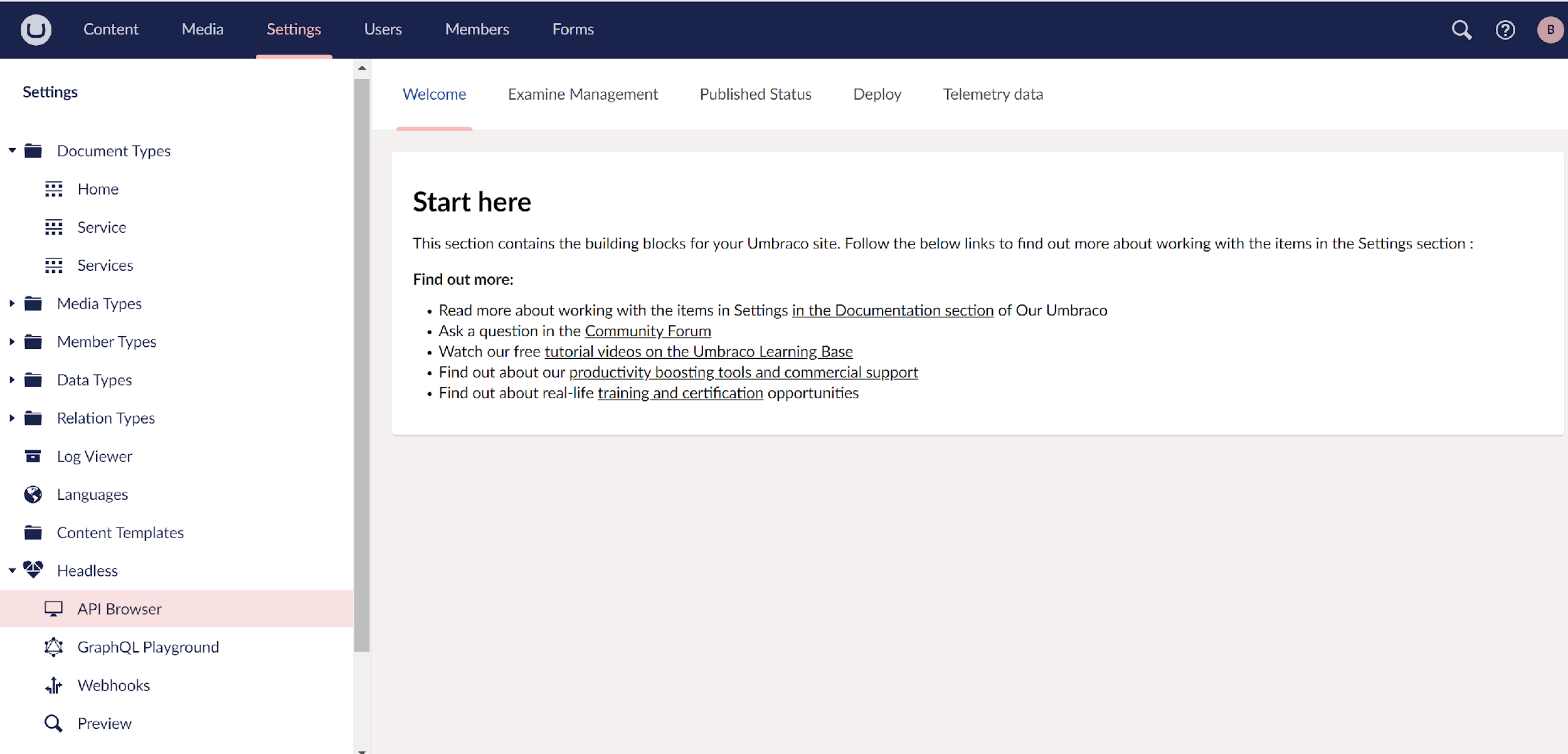 how to use Umbraco headless with nextJs